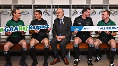 Video | GAA announce 'Respect the Ref' day | RTÉ