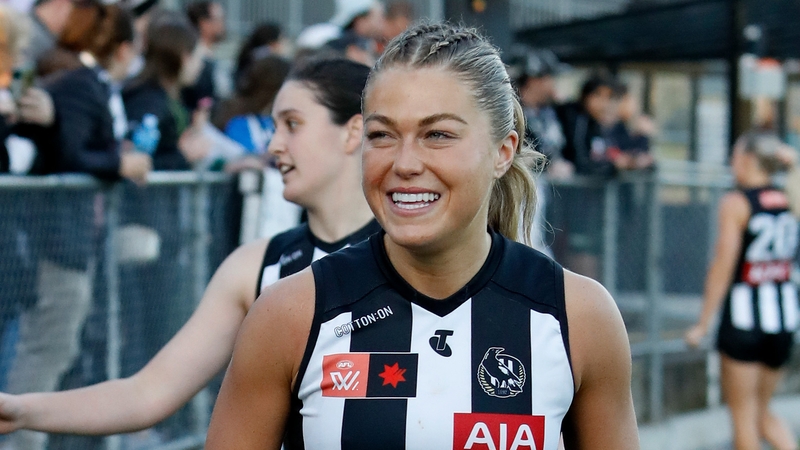 AFLW: Rowe and Sheridan chip in as Collingwood go third