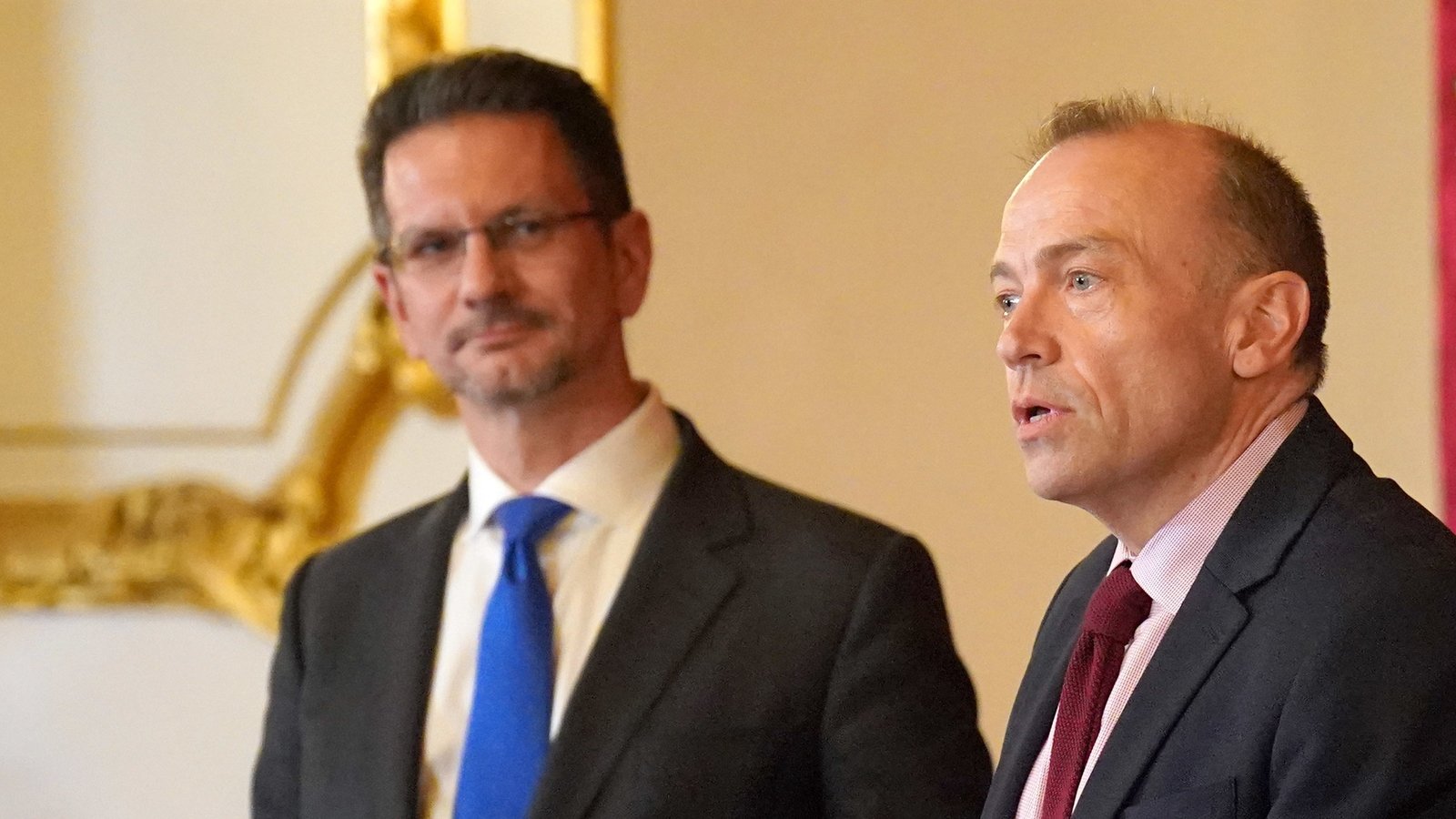 Northern Ireland ministers differ over new party leader