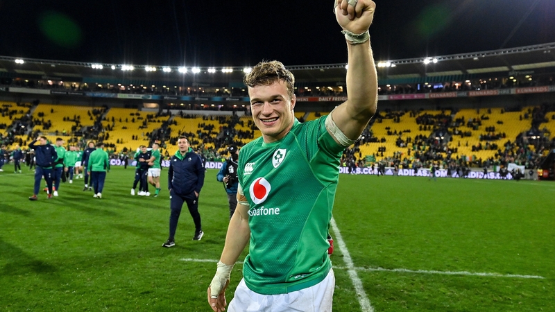 Van der Flier desperate for a first shot at the Boks