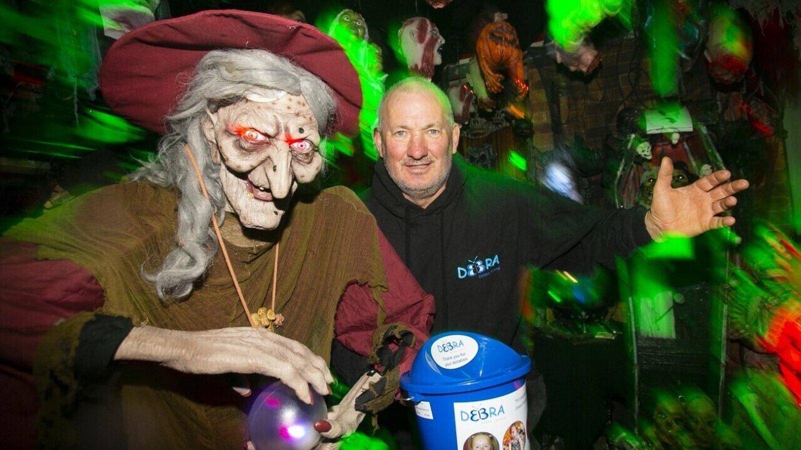 Halloween house of horrors for frightfully good cause