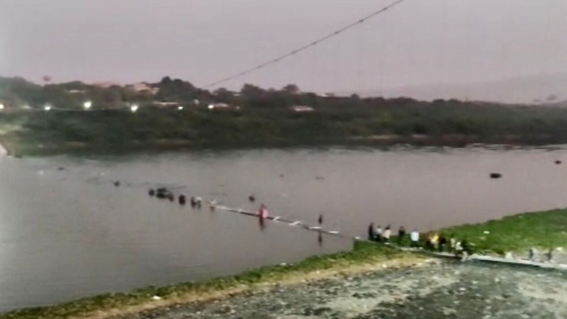 At least 120 killed in India as packed bridge collapses