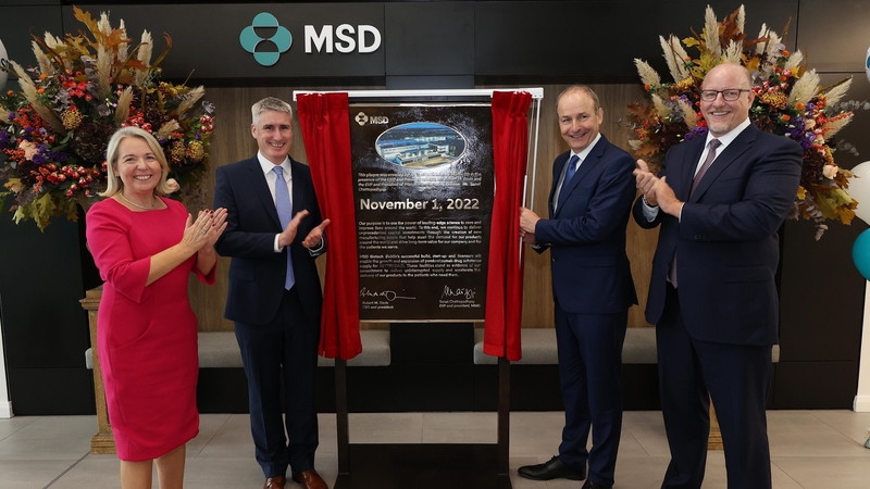 Official opening of new MSD Biotech Dublin