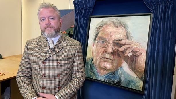 Portrait of John Hume unveiled in Westminster