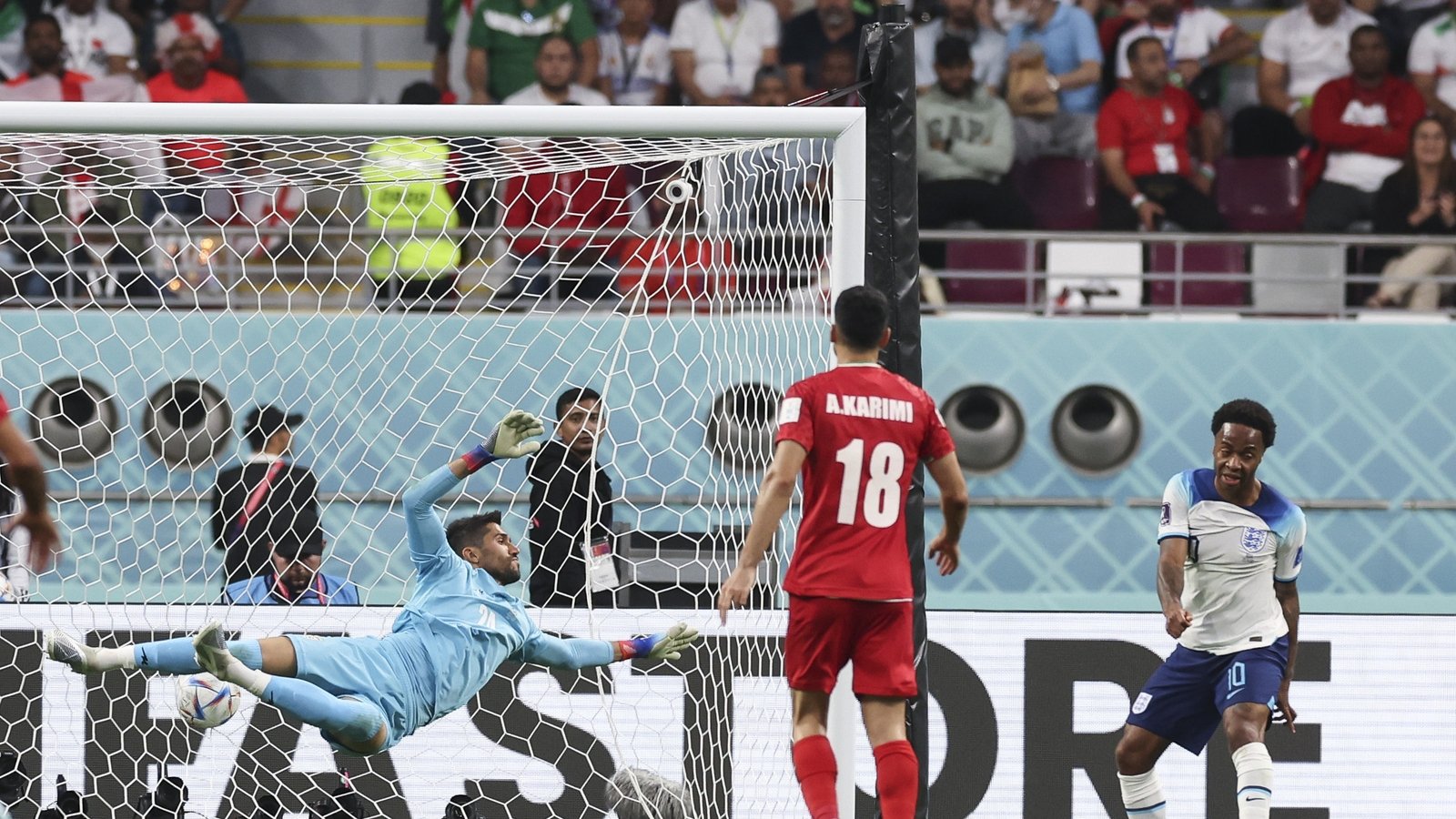 England start with a bang and put six past hapless Iran