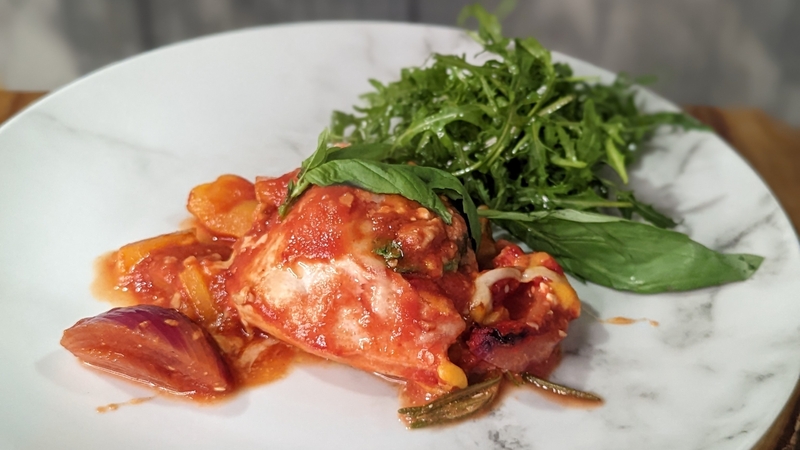 Trisha's Italian chicken bake: Today