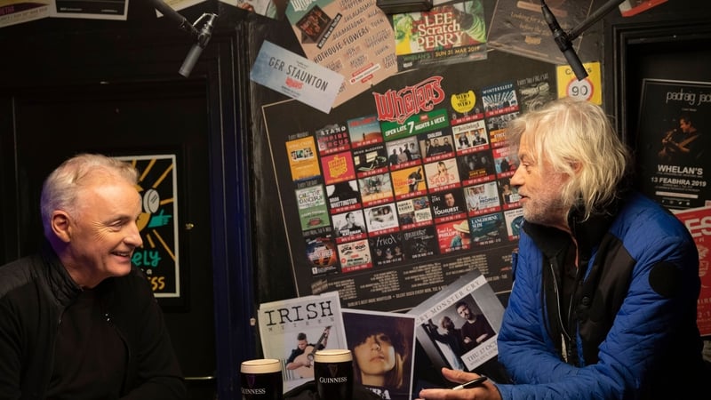 Bob Geldof to appear on Fanning at Whelan's