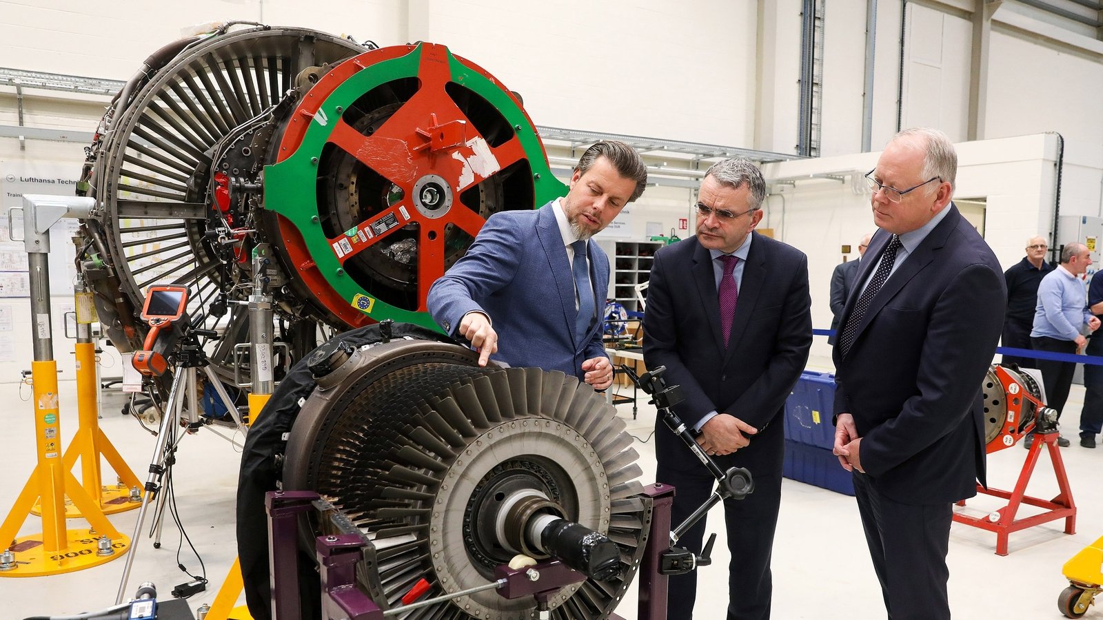 Lufthansa Technik opens aircraft engine repair facility