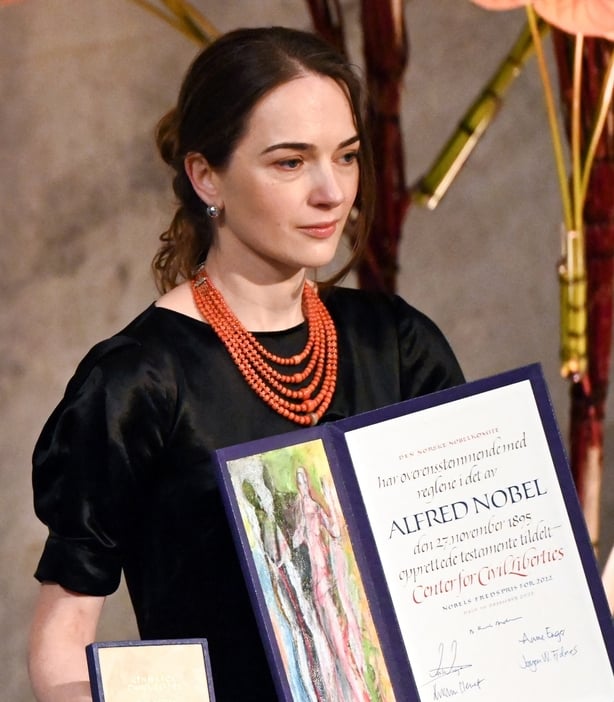 Ukrainian, Russian Nobel winners slam 'insane' war