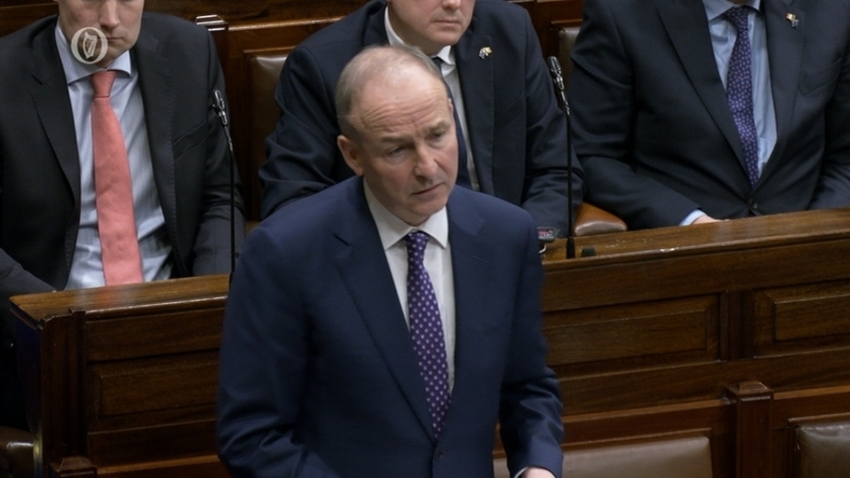 Micheál Martin’s last leaders’ questions as Taoiseach | The Late Debate ...