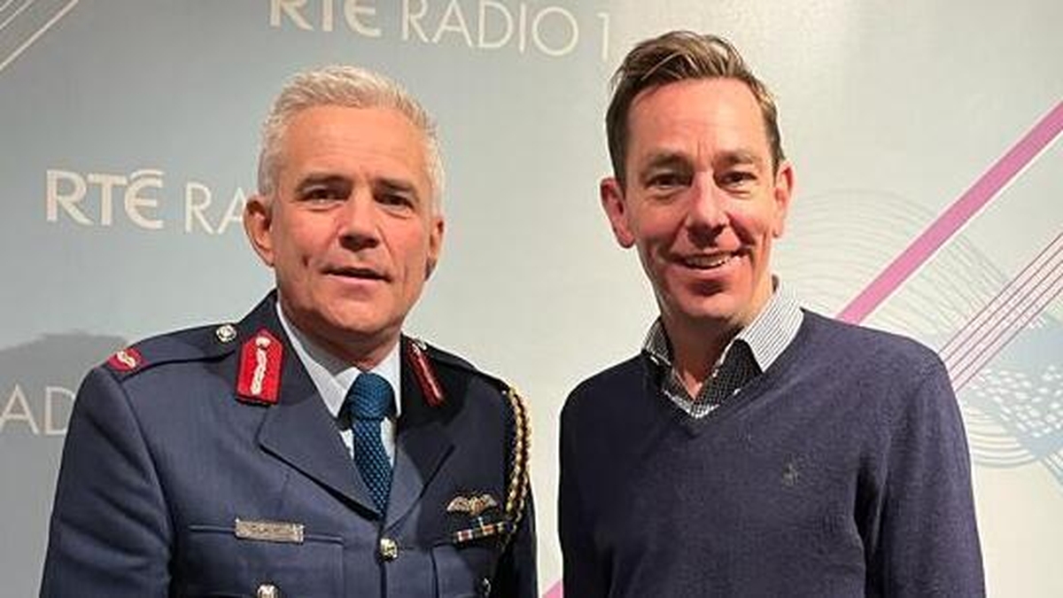 Lt General Seán Clancy - Irish Defence Forces | The Ryan Tubridy Show ...