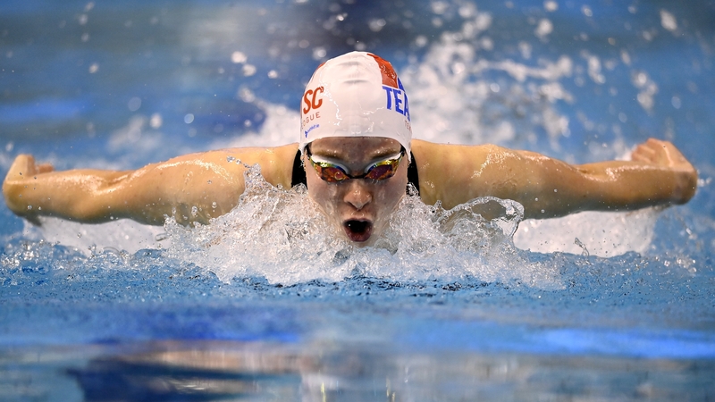 Ellen Walshe sets new record in 50m Butterfly title win