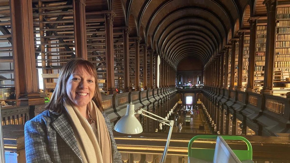 Trinity Old Library staff prepare for renovation | Today with Claire ...