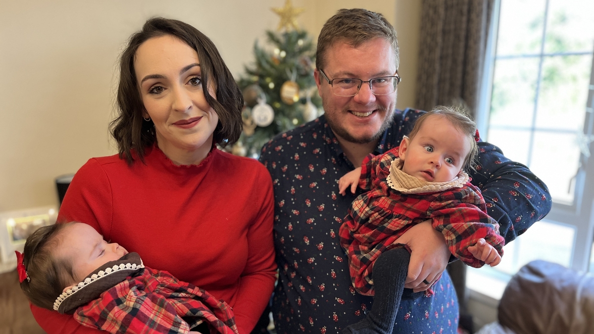 A very special Christmas for one Co. Antrim family | Morning Ireland ...