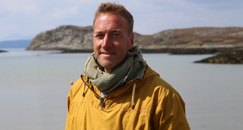Ben Fogle recreates Scott's Antarctic journey