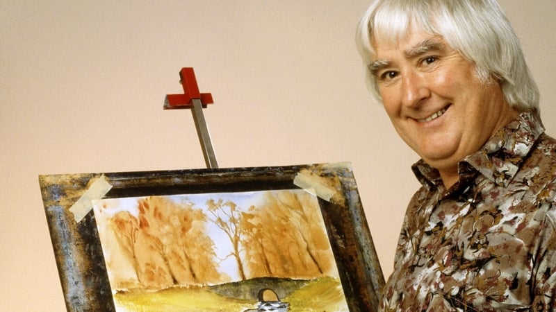 Simply Painting host Frank Clarke has died
