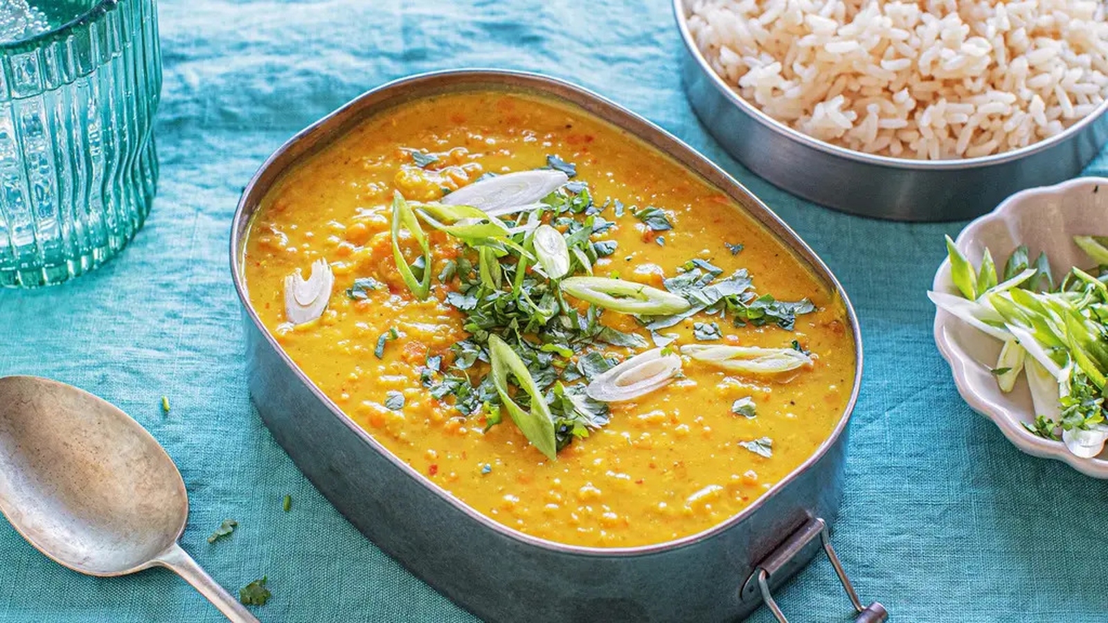 Nathan Anthony's slow cooker red lentil dhal