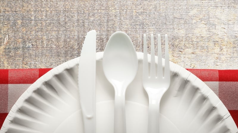 England to ban single-use plastic cutlery and plates