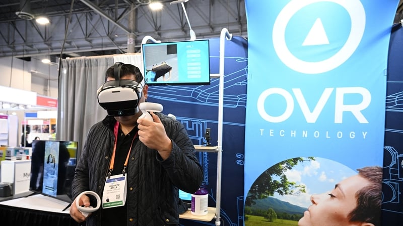 Virtual world on display at CES 2023