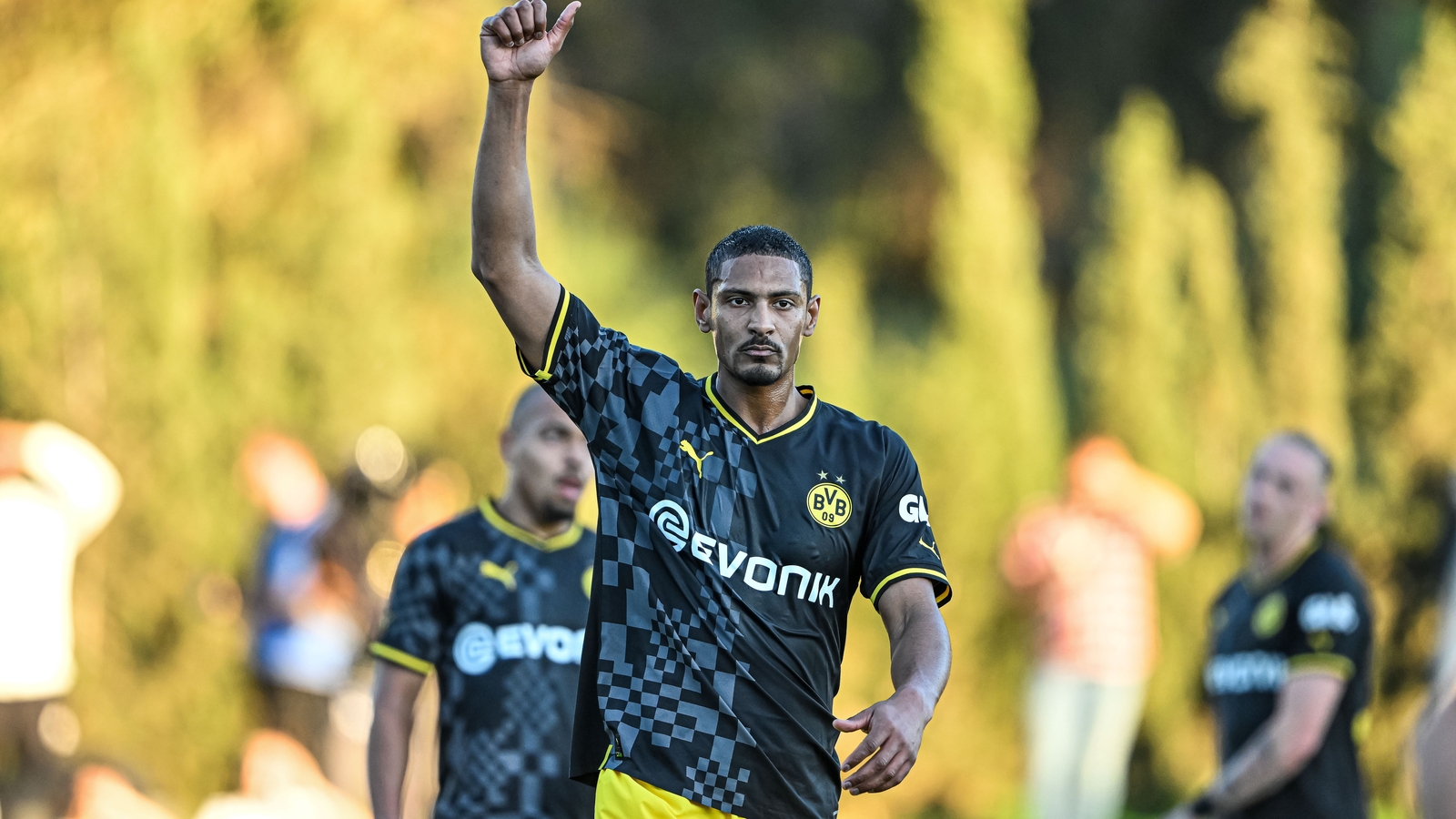 Haller makes Dortmund debut after cancer recovery
