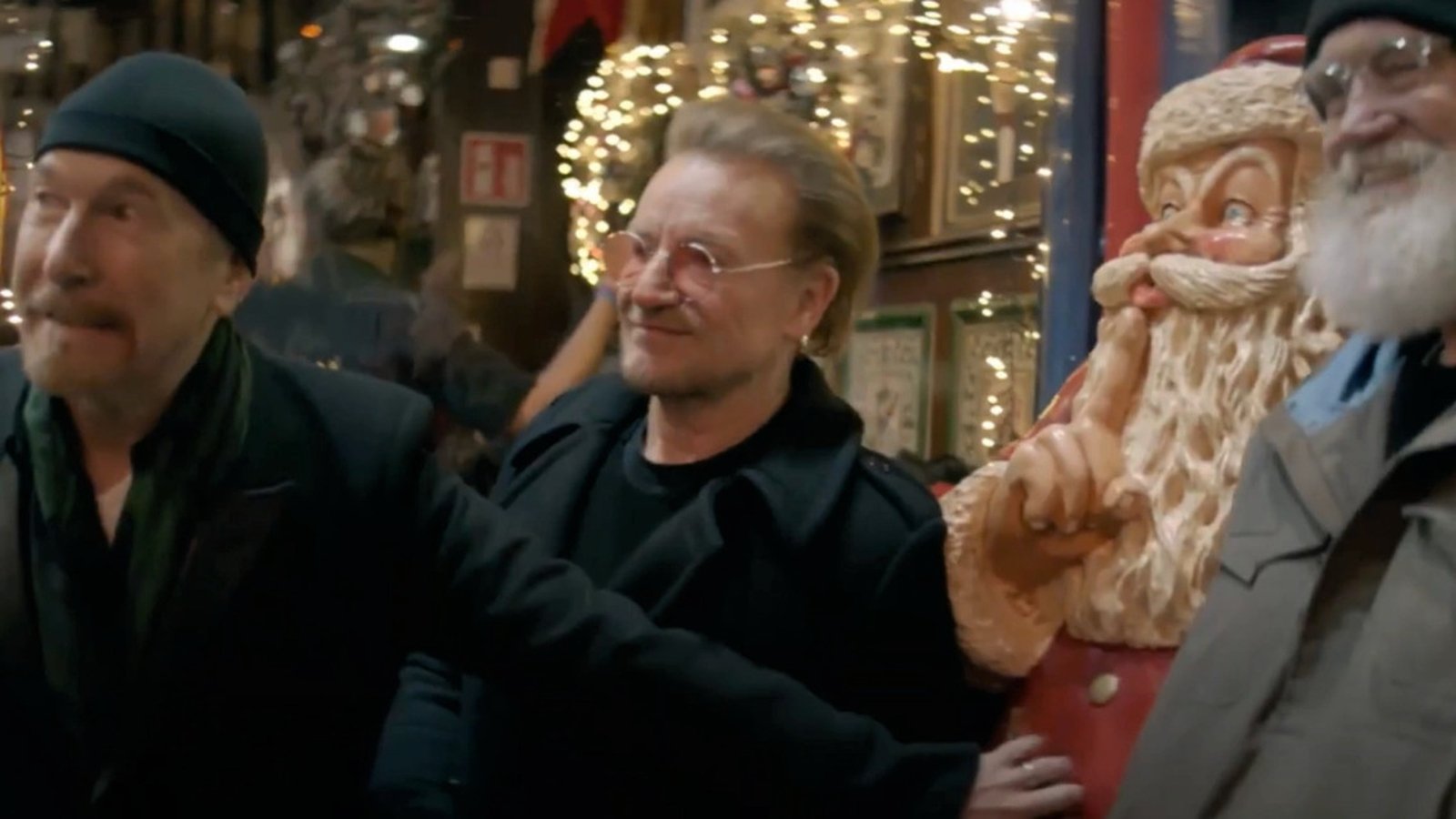 David Letterman taking Dublin tour with Bono & The Edge