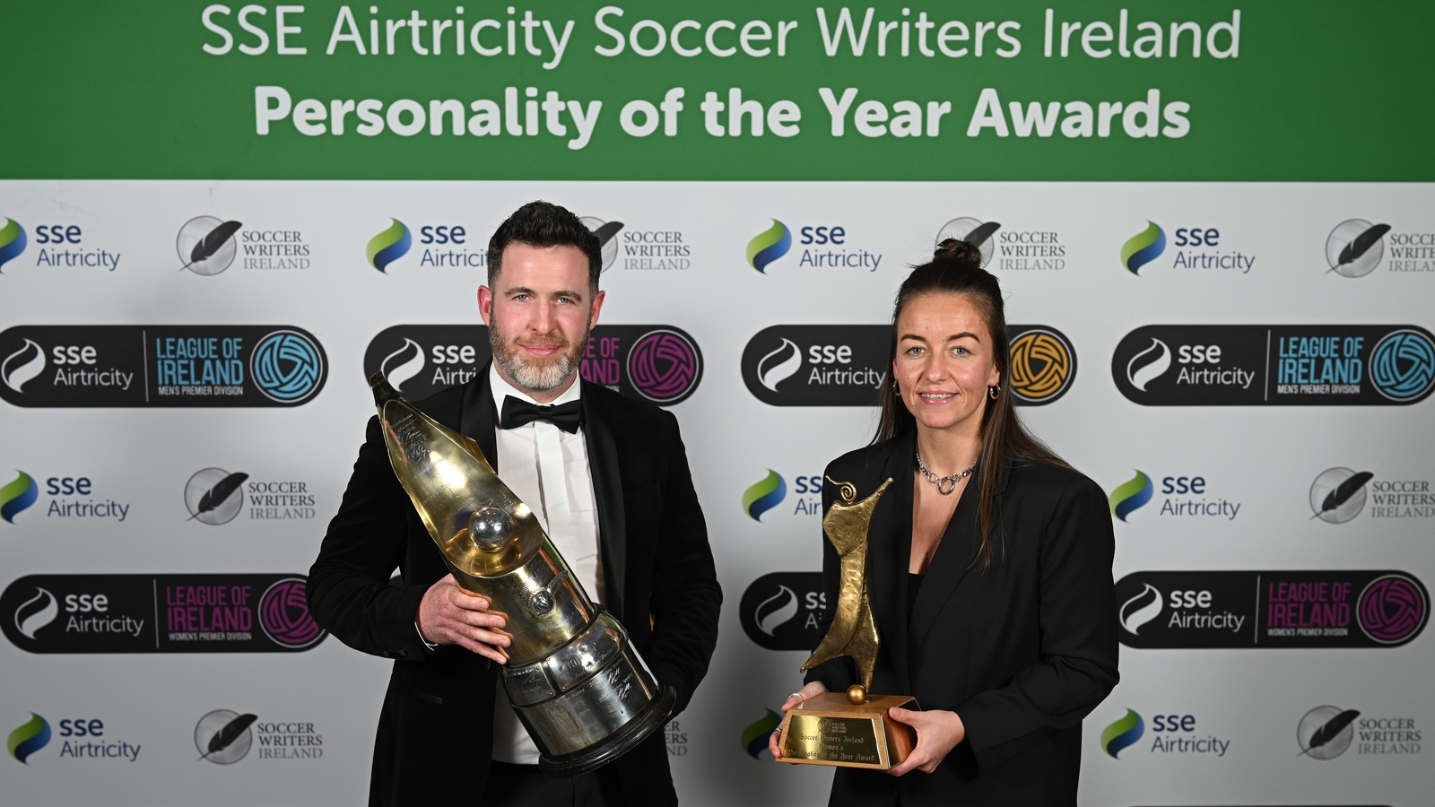 Bradley & Slattery win SWI Personality of Year awards