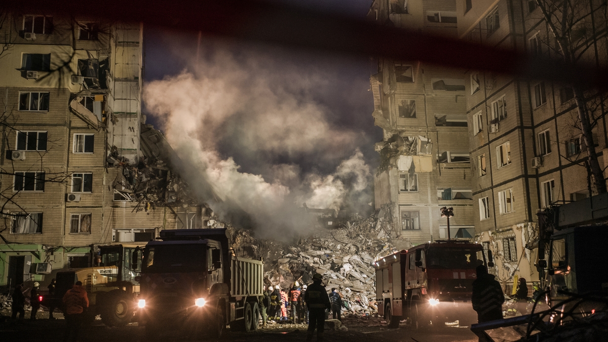 Civilians and energy infrastructure targeted in latest Dnipro attack ...