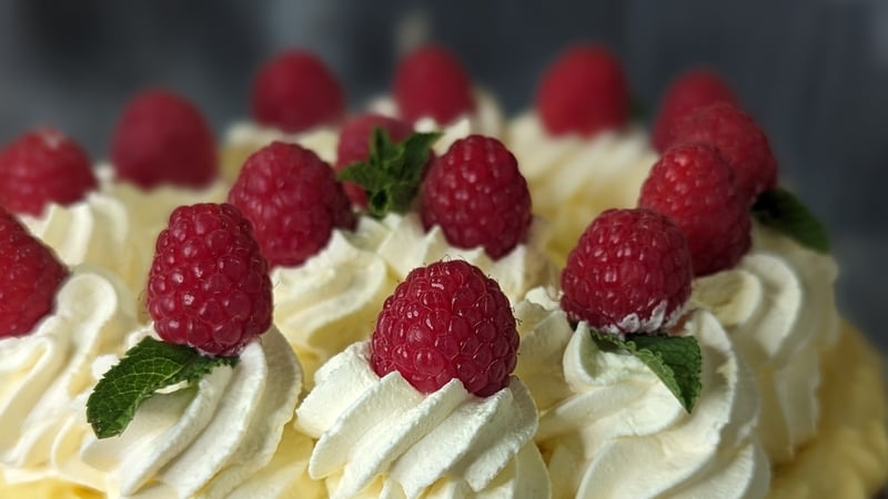 Shane Smith's lemon curd raspberry cake: Today