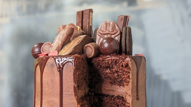 Una Leonard's chocolate fudge cake: Today