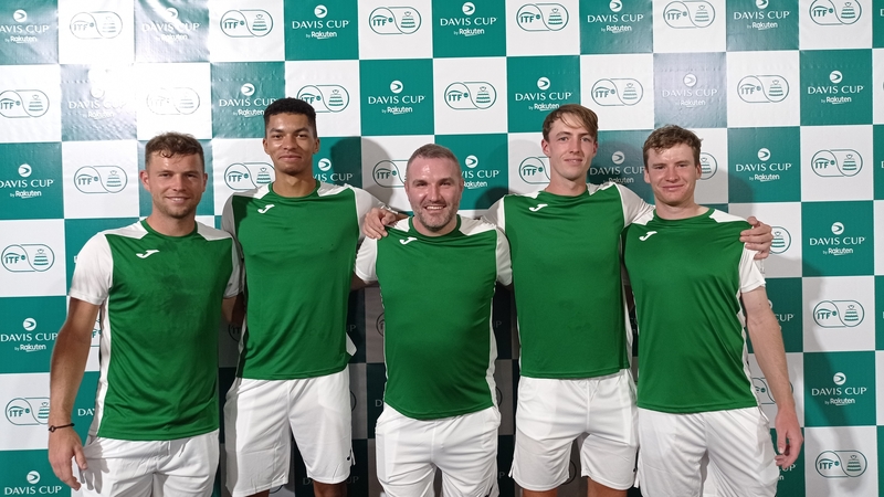 Ireland faces into biggest Davis Cup match in 40 years