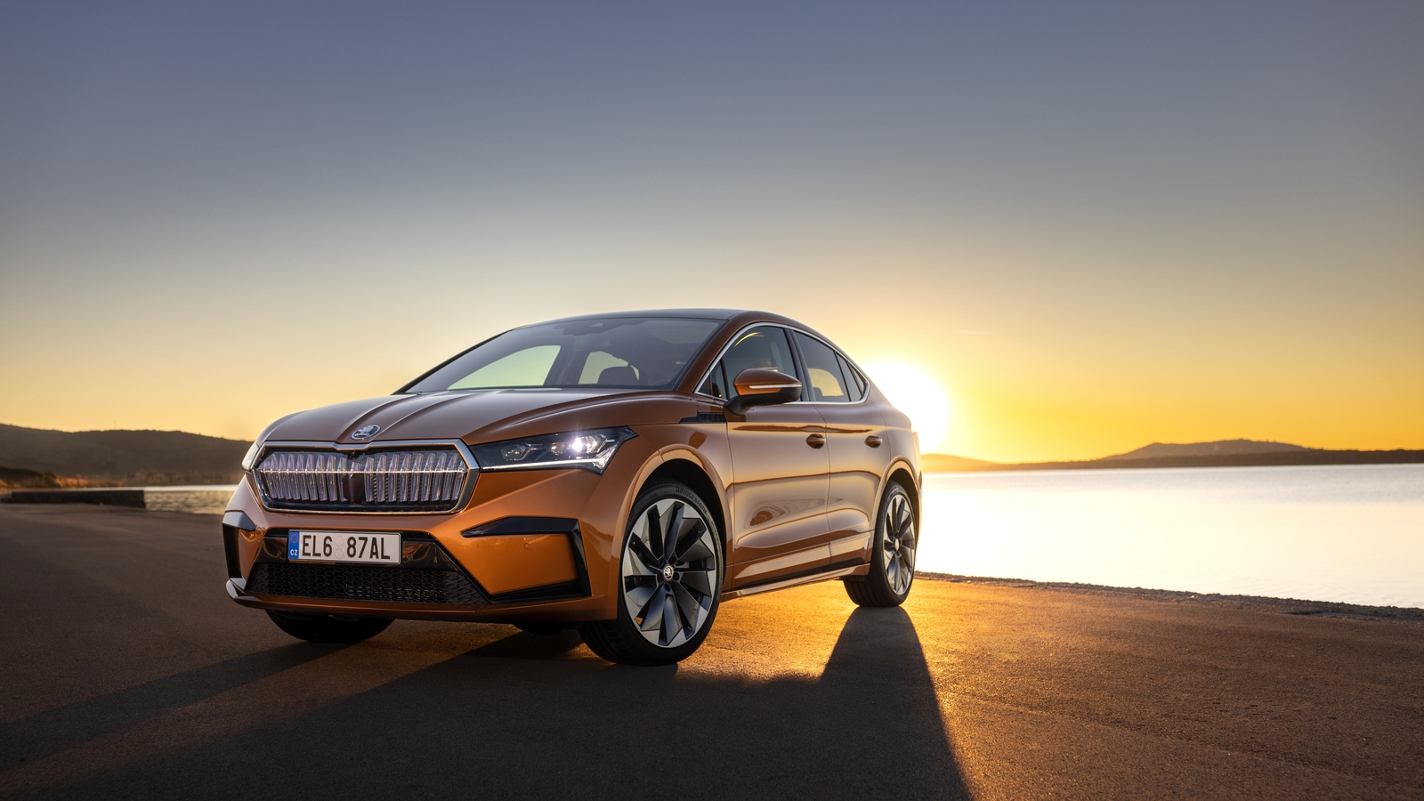 Skoda launches coupe version of fully-electric Enyaq