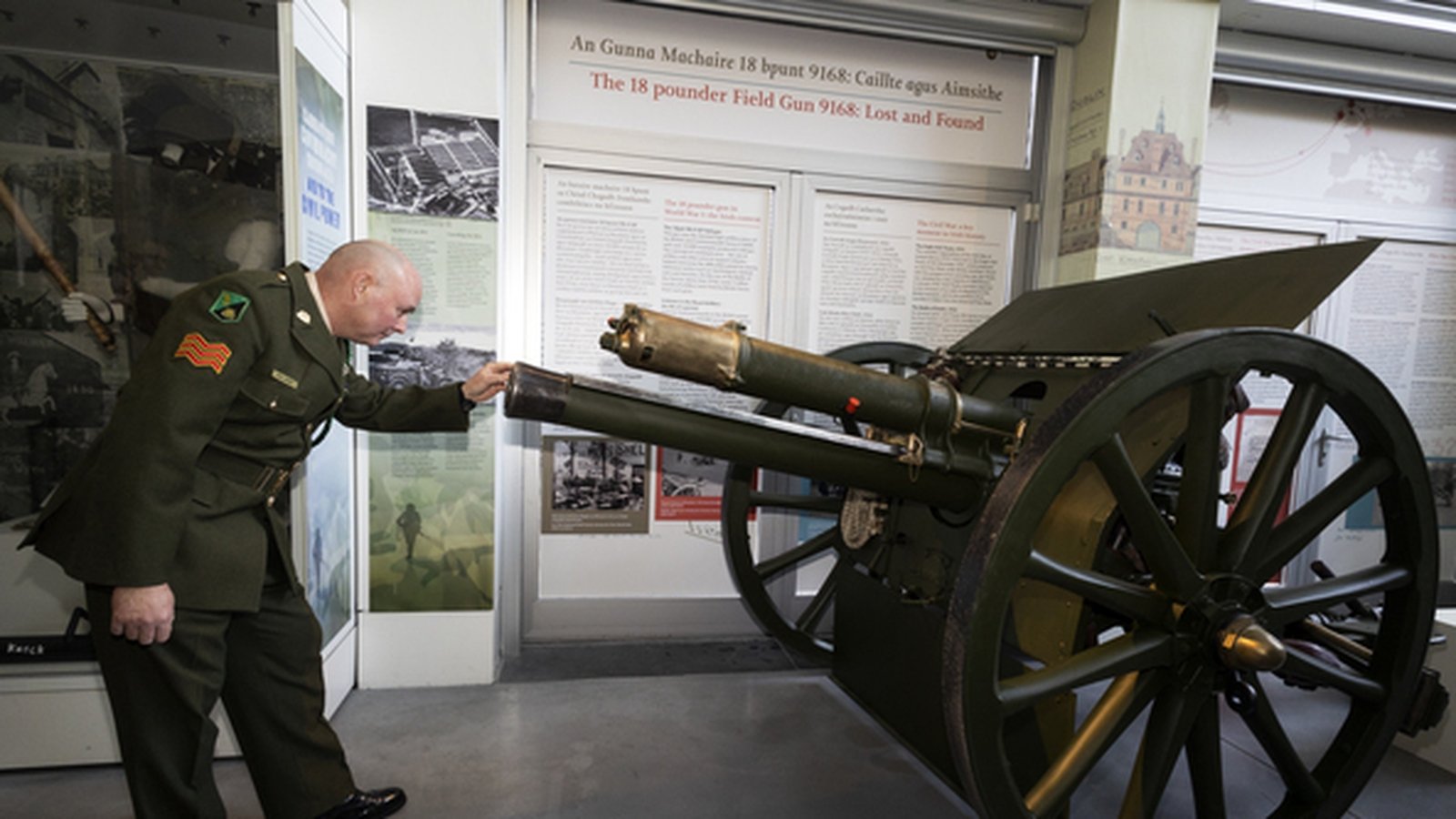Civil War field gun goes on display at National Museum