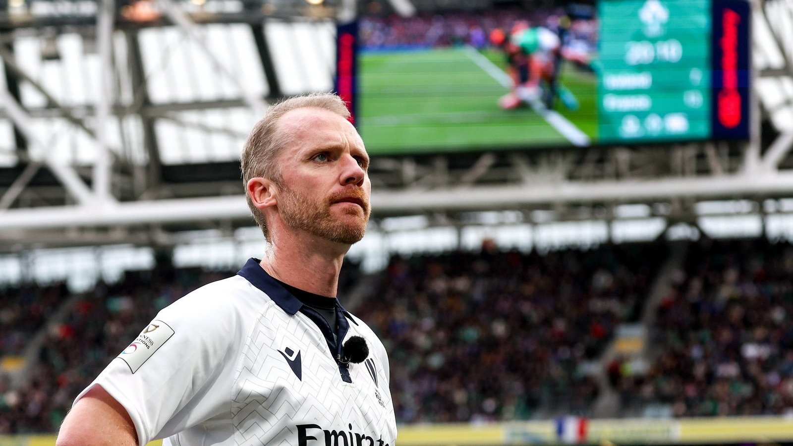 Referees named for Ireland's World Cup pool matches