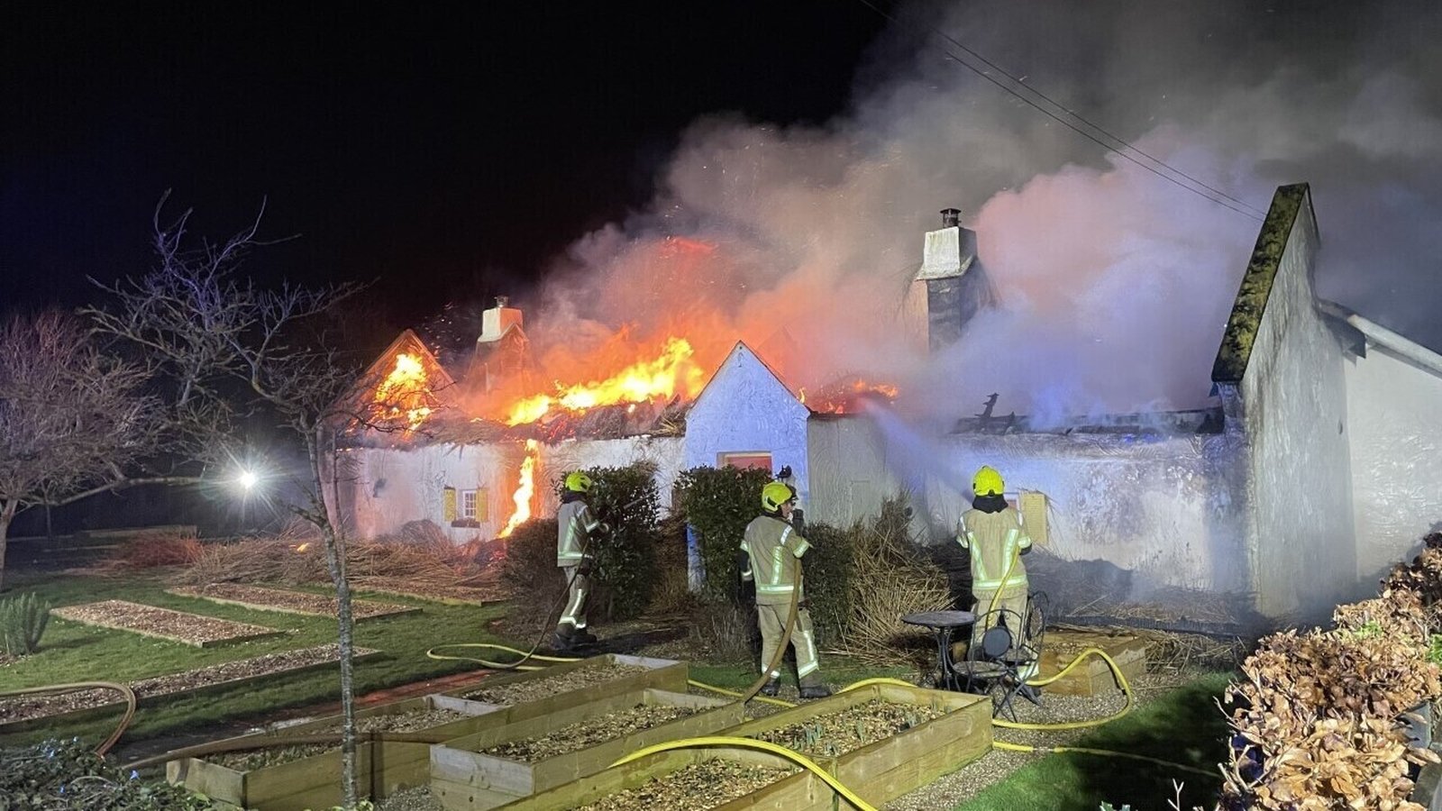 Family to leave Ireland after fire at thatch cottage