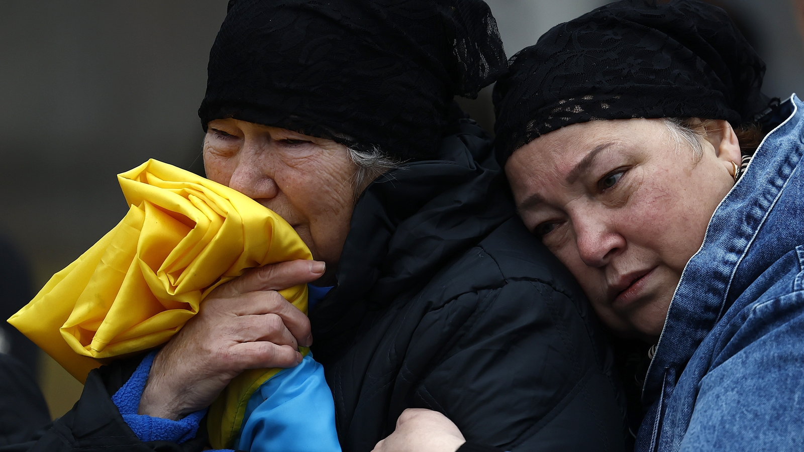 In pictures: 12 months of war in Ukraine