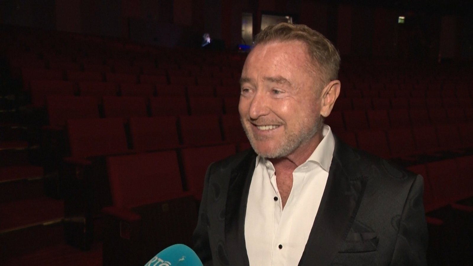 It's on with the show for Michael Flatley in Dublin