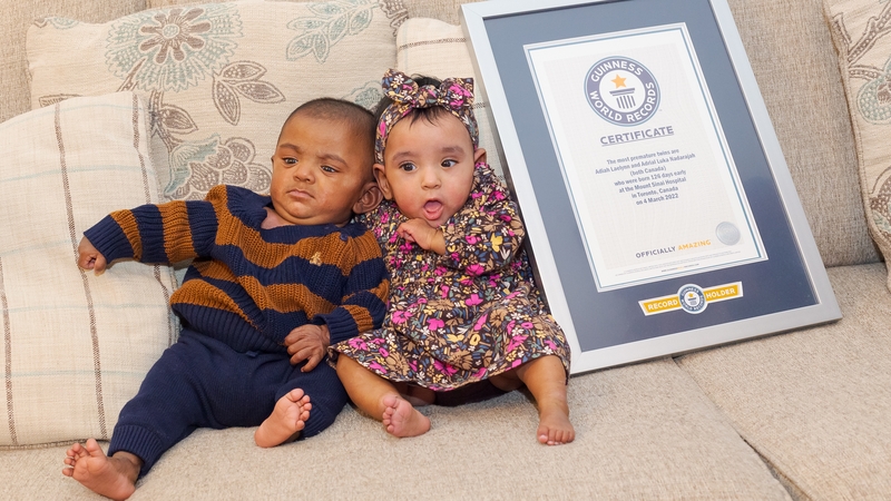 World's most premature twins celebrate first birthday