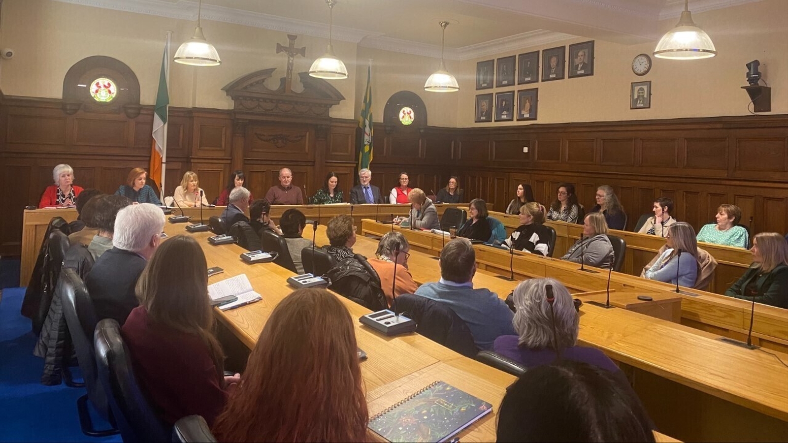 Donegal councillors reverse gender balance on IWD