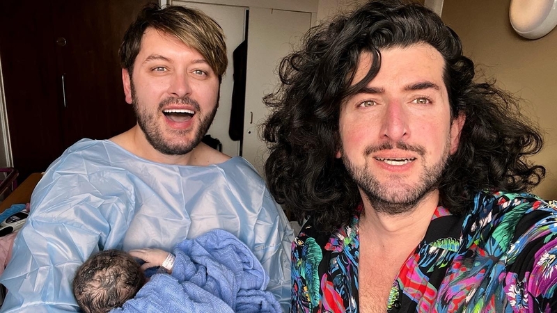 Brian and Arthur on sharing their family's surrogacy story
