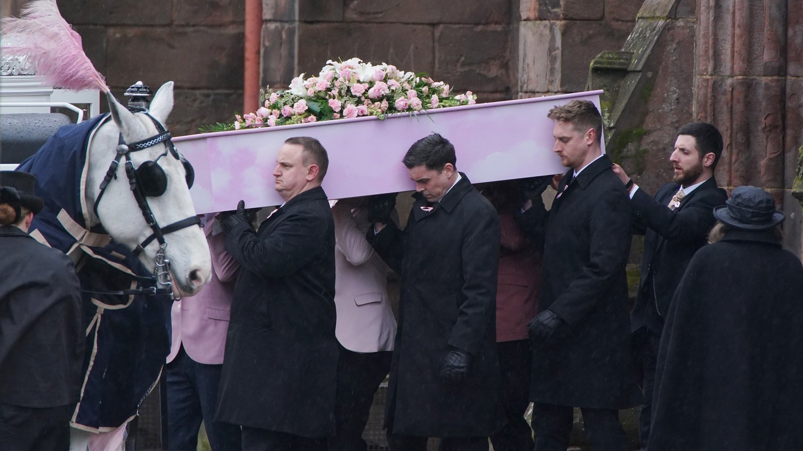 Funeral held in UK for transgender teen