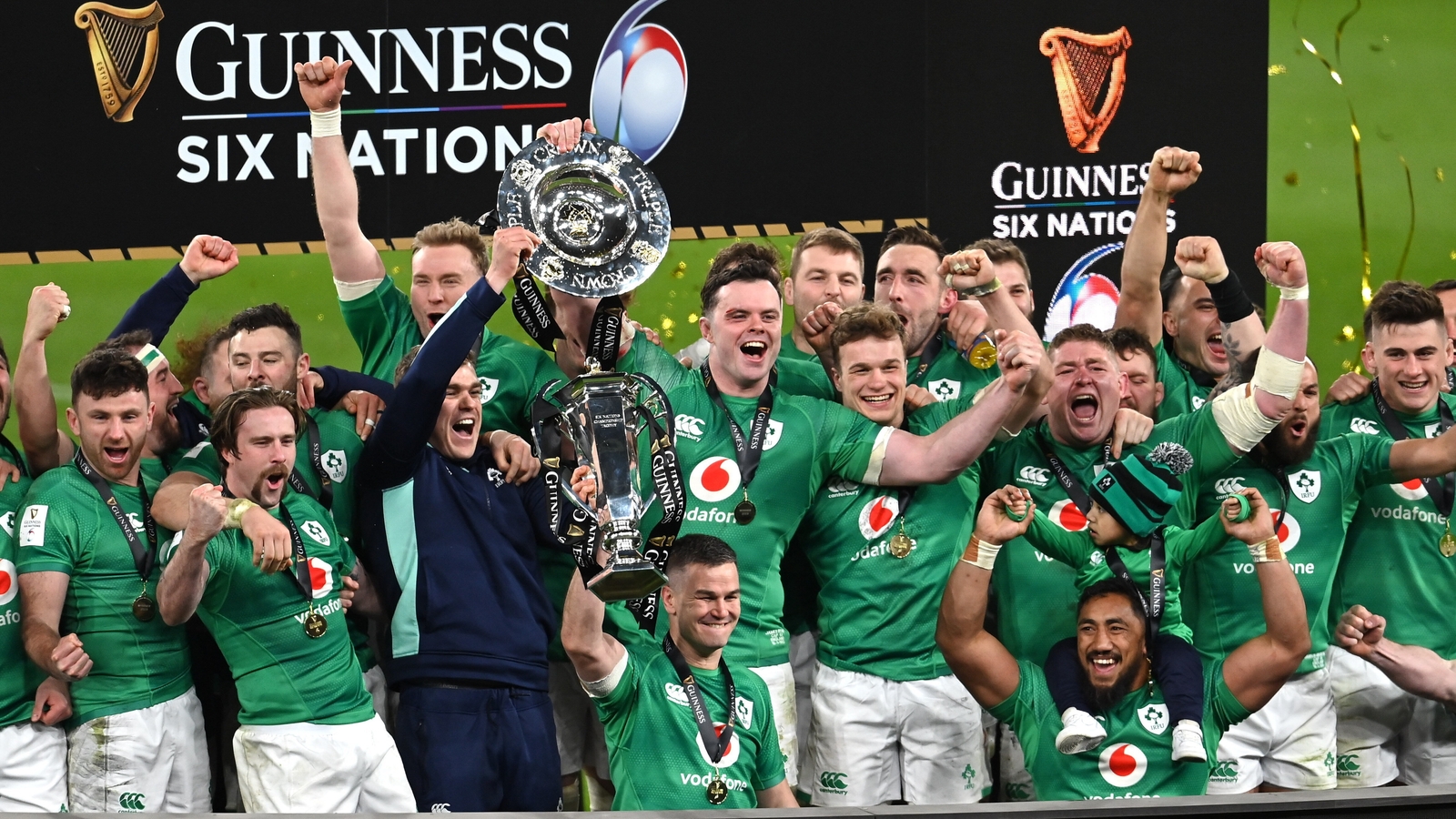 Best pictures from a historic Grand Slam in Dublin