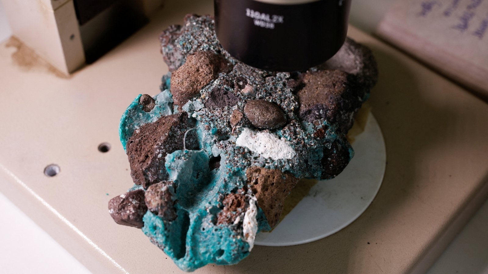 Scientists discover 'plastic rocks' on remote island