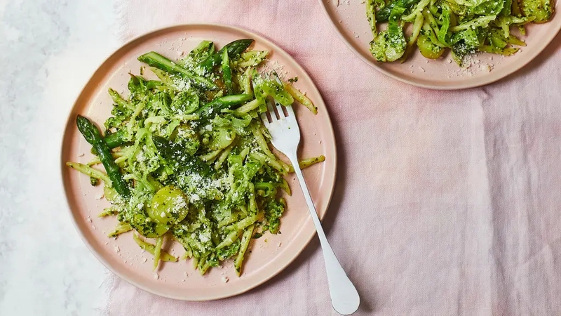 Tess Daly's potato pesto pasta recipe