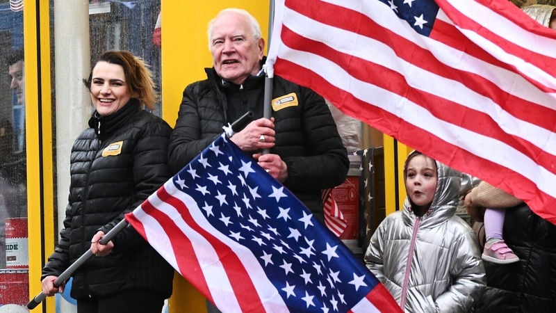 Locals meet US President on Dundalk visit