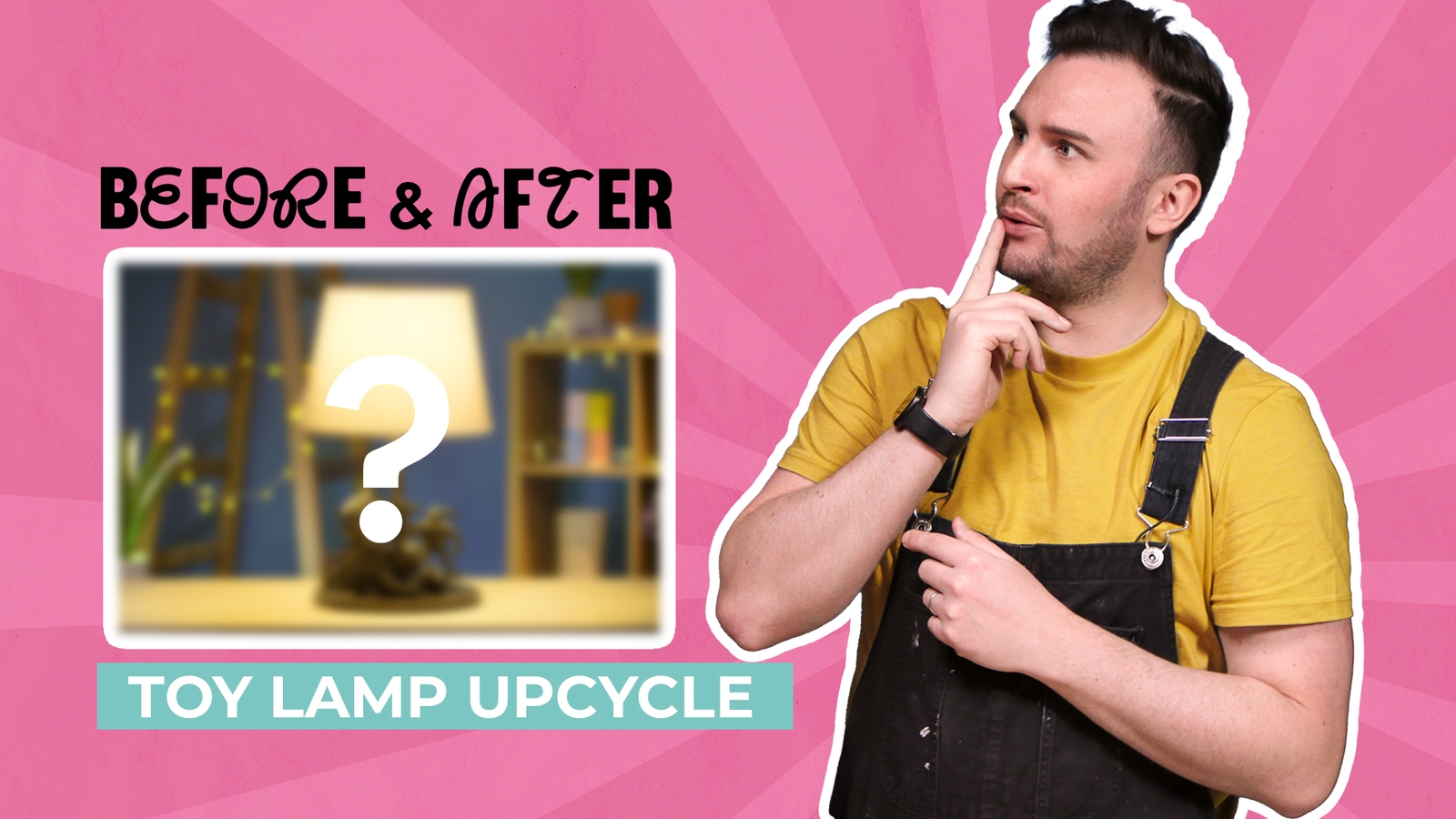 Paul Kinsella's guide to upcycling an old lamp with toys