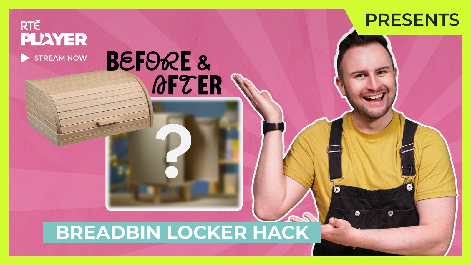 DIY guide to turning a bread bin into a bedside locker