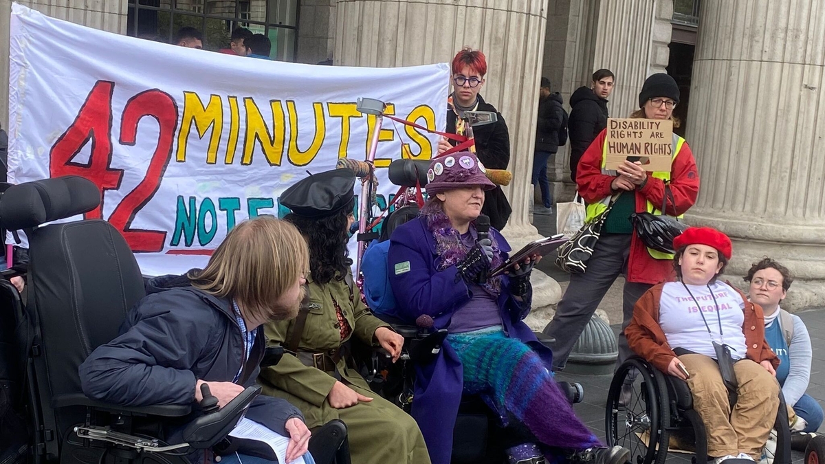 Disability protest | Drivetime - RTÉ Radio 1