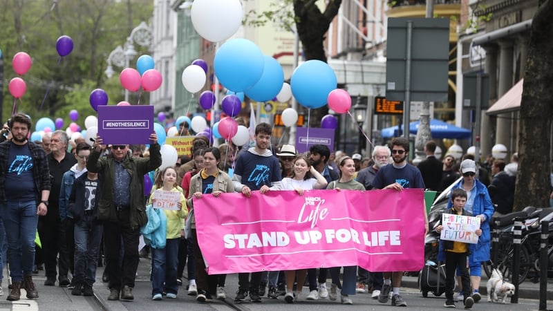 Thousands take part in 'The March for Life' in Dublin