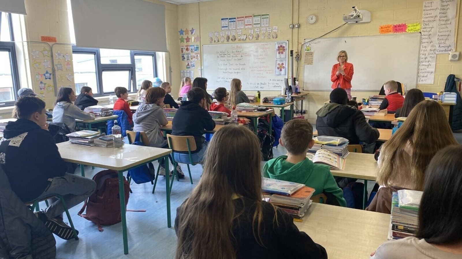 EU Commissioner visits Drogheda school for Europe Day