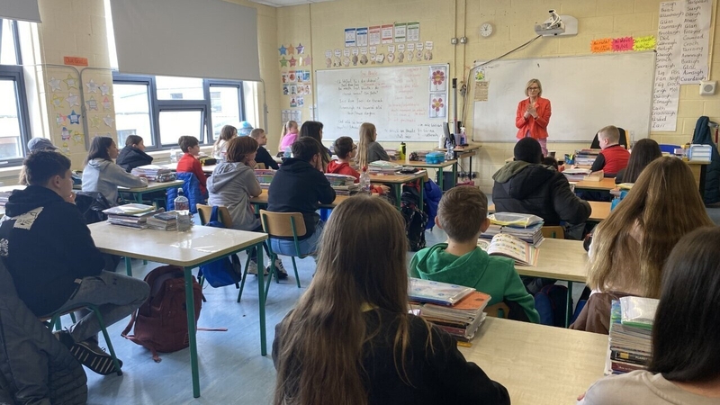 EU Commissioner visits Drogheda school for Europe Day